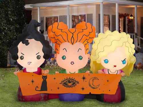 Hocus Pocus Halloween Inflatable | Halloween Decor On Sale!