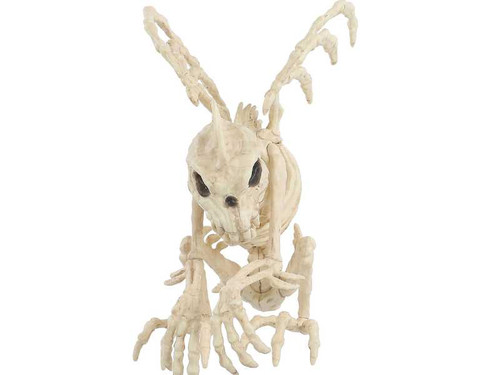 10" Skeleton Gargoyle Prop: Creepy Decor for Halloween