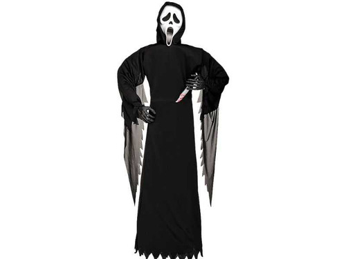6 Ft Ghost Face Prop | Transform Your Haunted House with Spooky Elegance