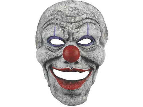Classic Circus Clown Adult Mask - Scary Clown Halloween Mask