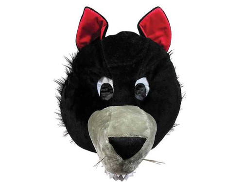 Howl Your Way to the Top with this Wolf Mascot Head!