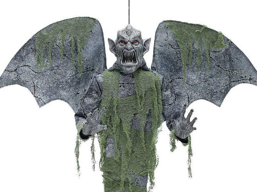 Hanging Gargoyle Prop – Spooky Halloween Decoration