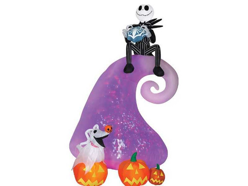 Whimsical Nightmare Before Christmas Scene Inflatable