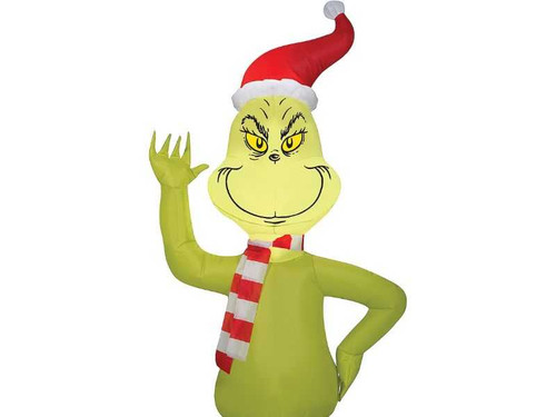 Inflatable Grinch Car Buddy - The Perfect Christmas Decor