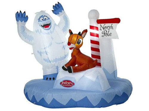 BlowUp Rudolph Decoration | Unique Christmas Inflatables