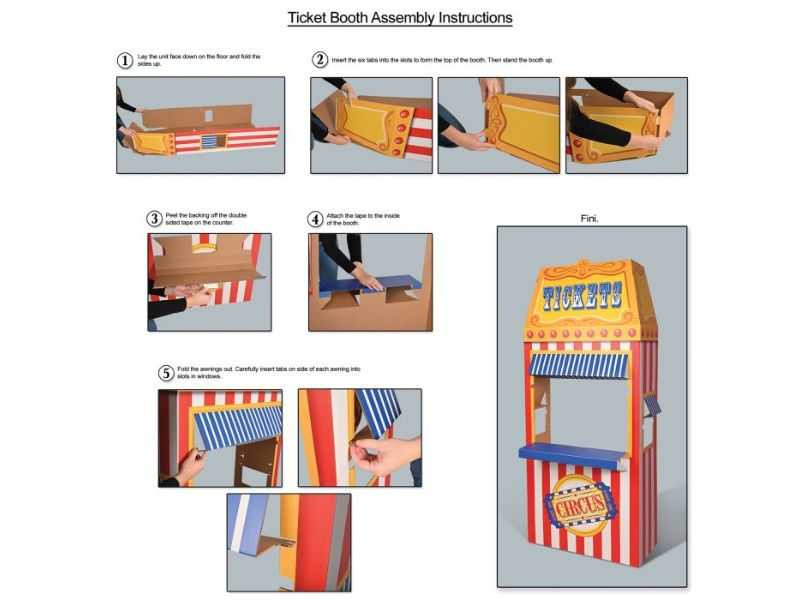 Homemade Carnival Ticket Booth Ticket Booth Circus Carnival Booth