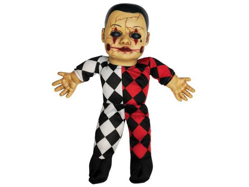 Haunted Harlequin Clown Doll | Evil Clown Props!