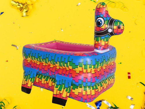 Inflatable Pinata Cooler - Fiesta Party Drink Holder