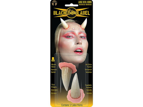 Large Latex Devil Horns – Adult Prosthetic FX