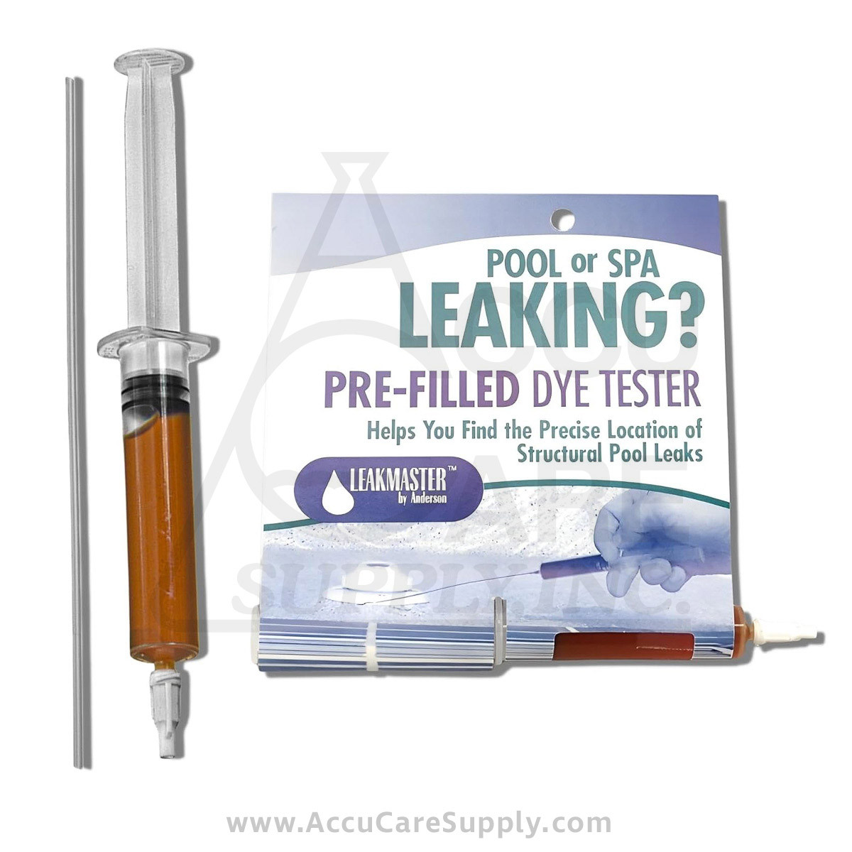 DYE TESTER FLUORESCENT YELLOW - Accu-Care Supply Inc