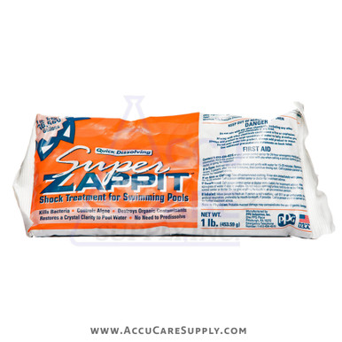 SUPER ZAPPIT 1 LB :c24 - Accu-Care Supply Inc