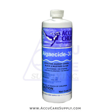 ALGAECIDE 30, QT. :c12 - Accu-Care Supply Inc