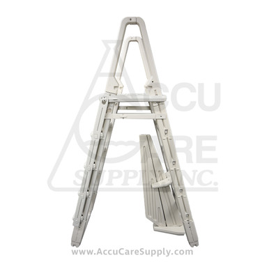 A-FRAME LADDER WITH BARRIER #7100 - Accu-Care Supply Inc