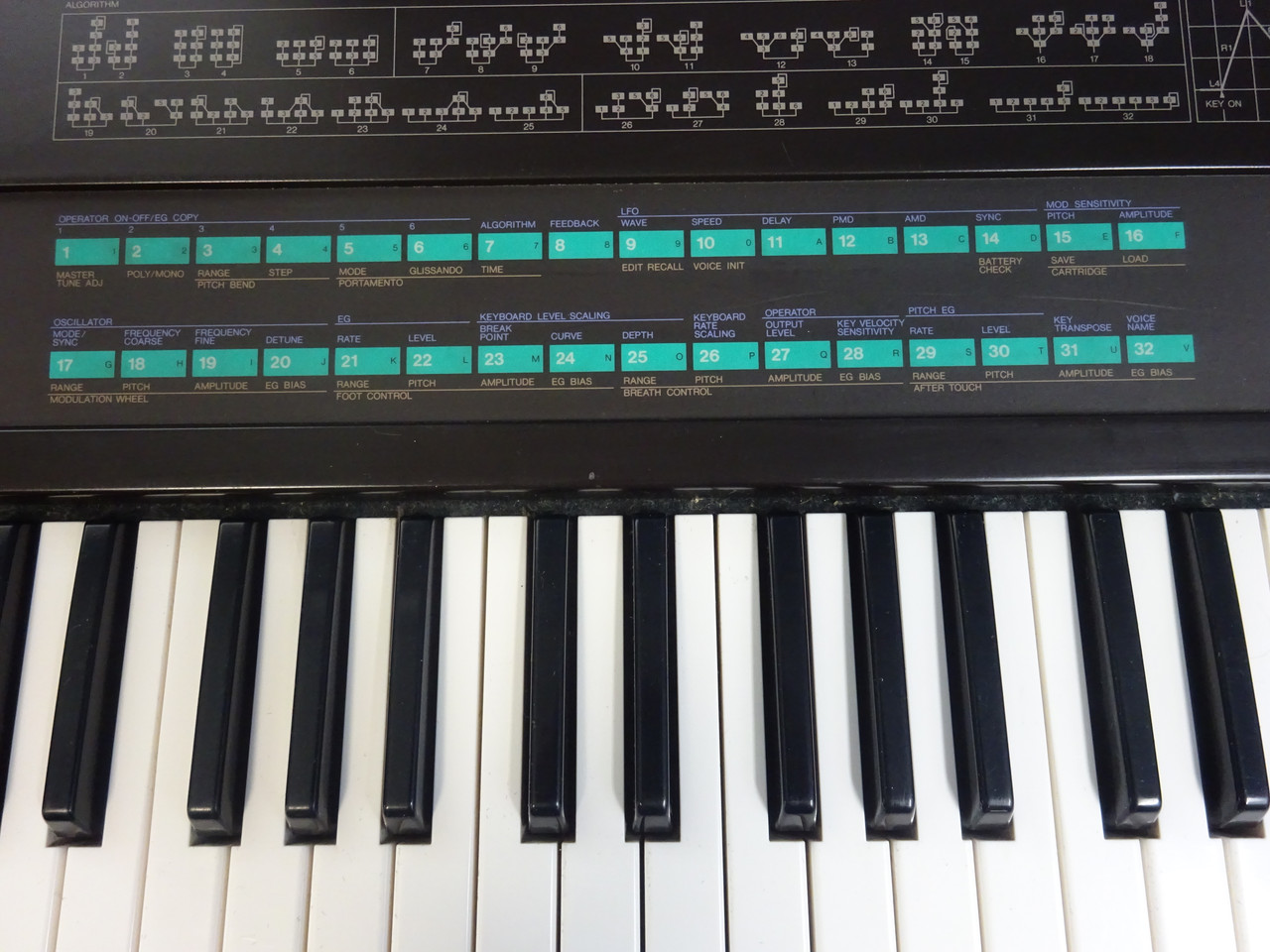 Yamaha DX7 Digital Programmable Algorithm Synthesizer