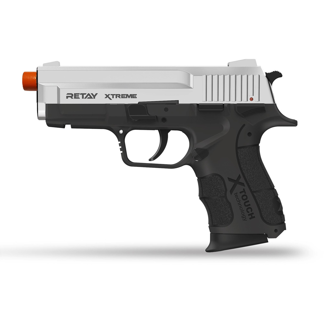Retay XR Blank Pistol 9MM PAK Nickel (matte) - ReplicaWeaponry.com