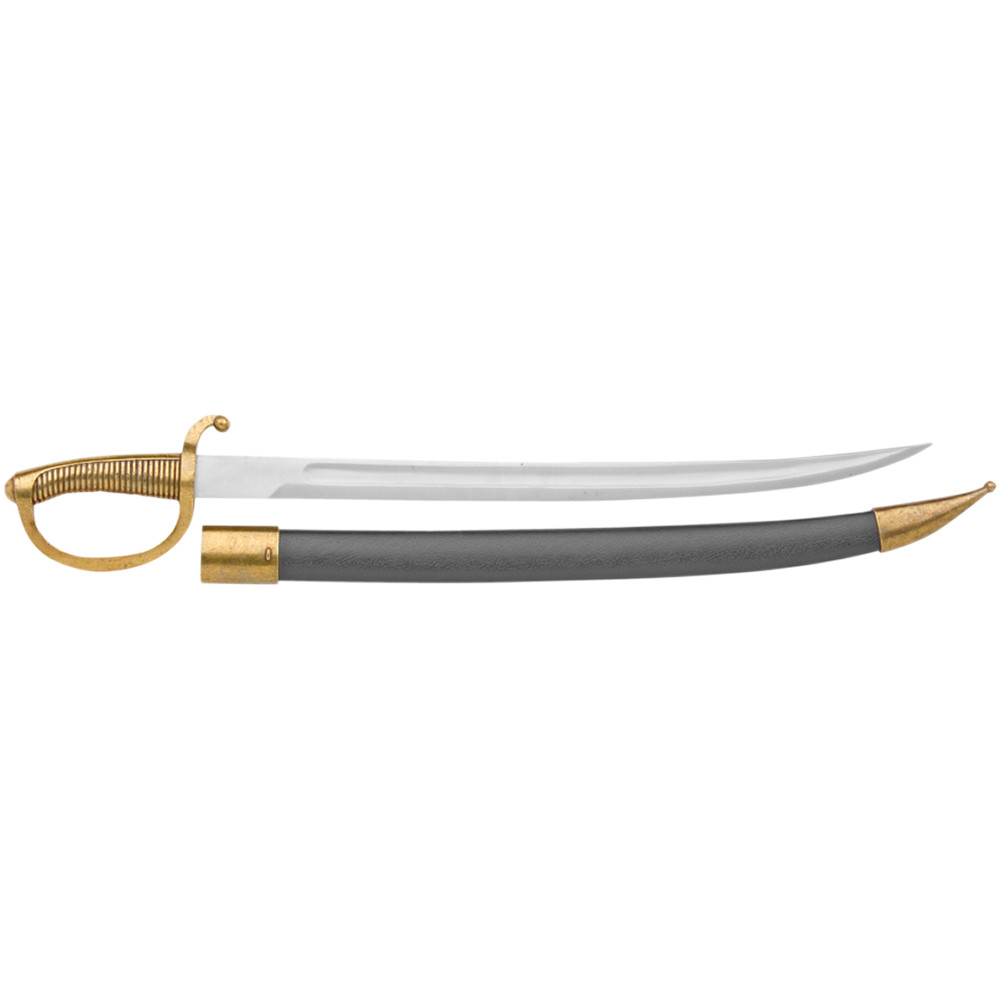 Denix French Pirate Replica Boarding Cutlass With Scabbard ...