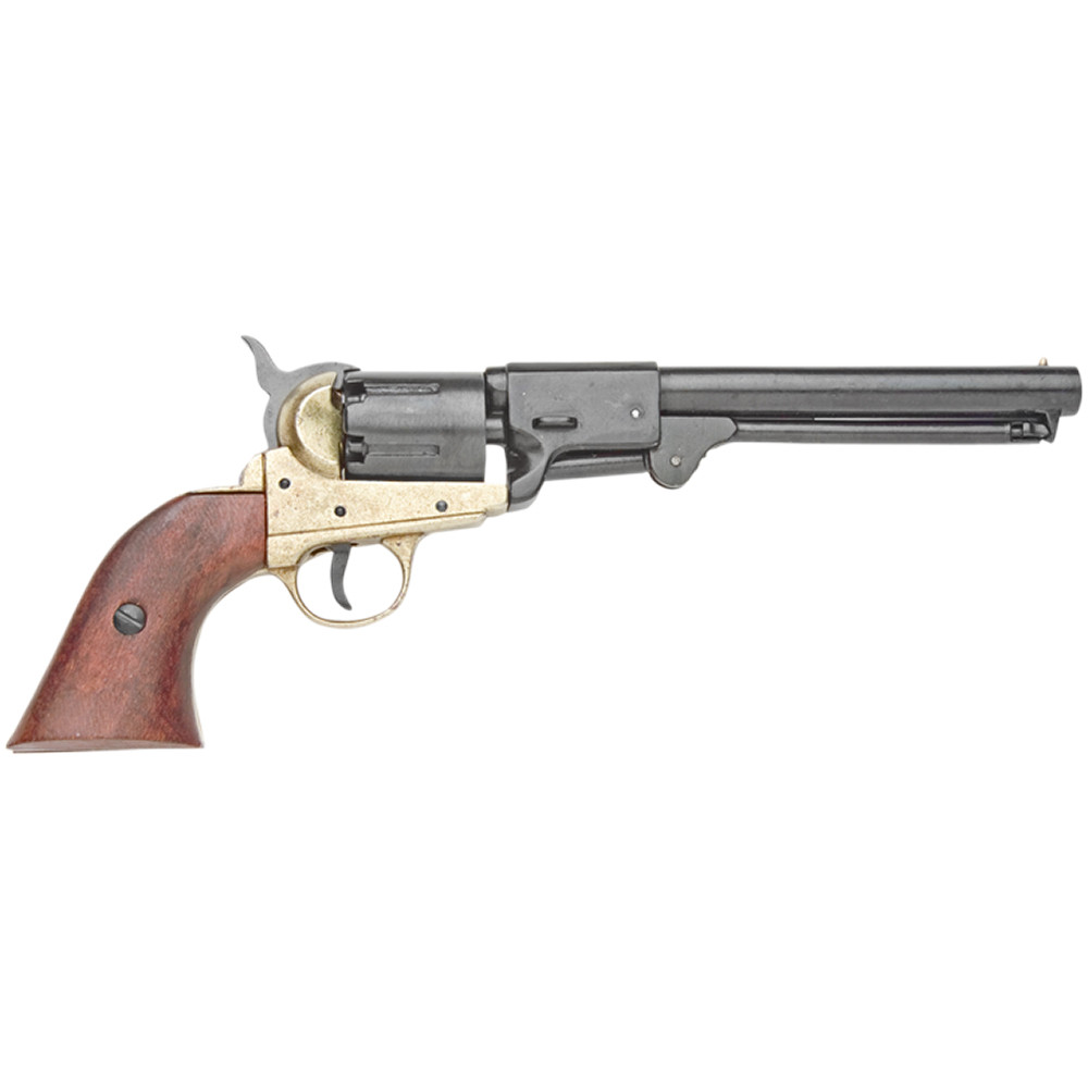 Denix M1869 Schofield Single Action Western Replica Revolver Brass ...