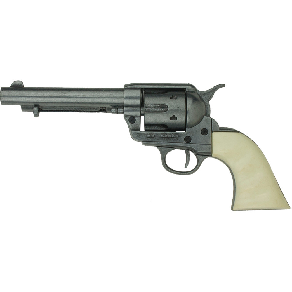Denix 1873 Western Frontier Replica Revolver Cap Gun with Faux Ivory ...
