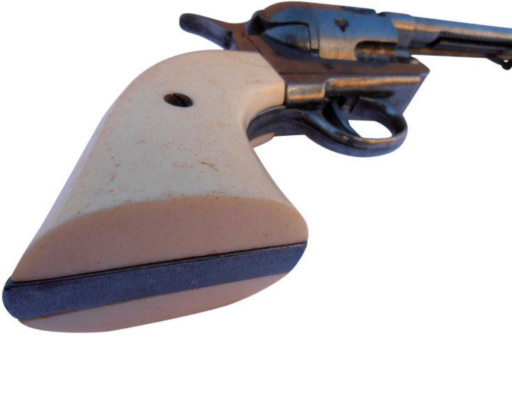 Denix 1873 Western Frontier Replica Revolver Cap Gun with Faux Ivory ...