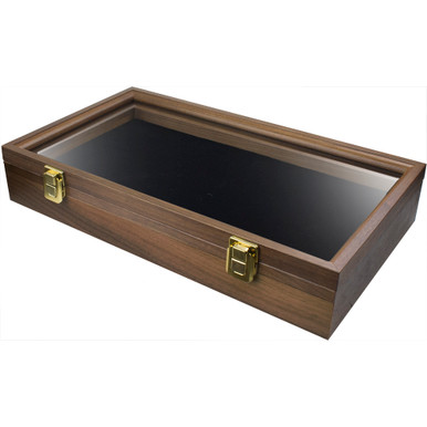 Glass Top Box 10 x 17.5 x 3 - ReplicaWeaponry.com