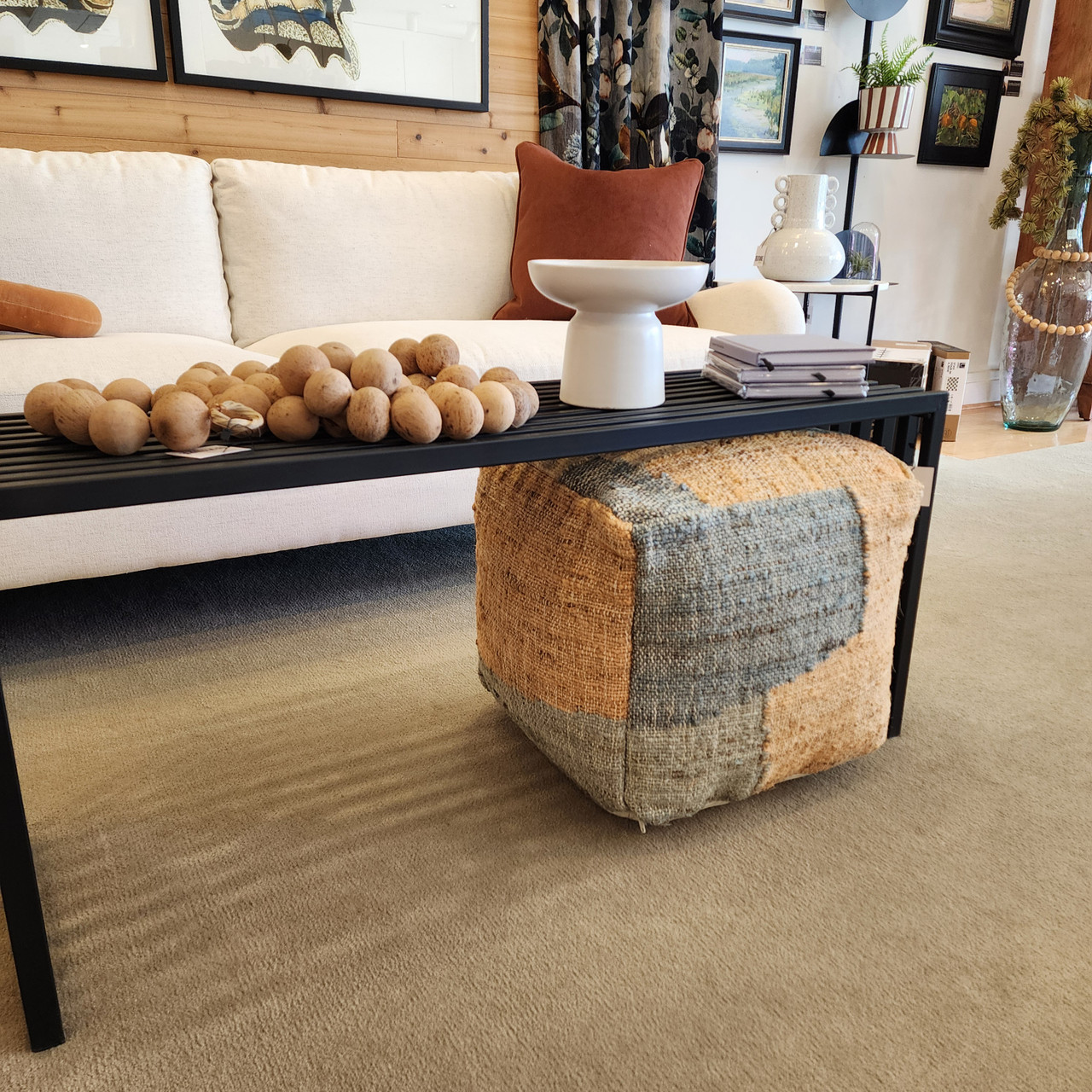 Ida Pouf - Texture Home