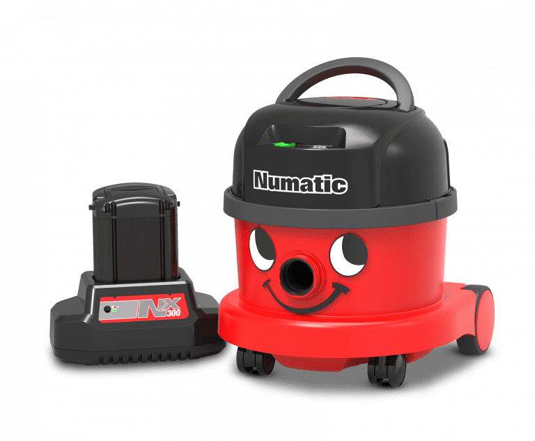 NaceCare NBV 240NX Battery Canister Vacuum | Cordless Commercial Vacuum