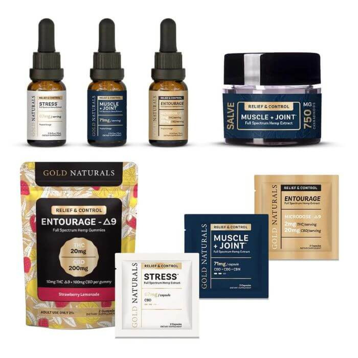 Gold Naturals Sample Kits | VapeRanger Wholesale