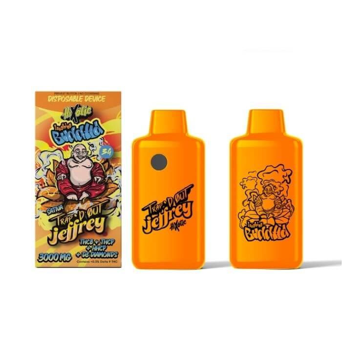Hixotic Trap'D Out Jeffrey PHC - THC-P - Delta 8 - 9 - THCV Disposable ...