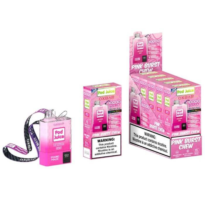 OXBar X Pod Juice Magic Maze Pro Disposable Vape - 10000 Puffs ...