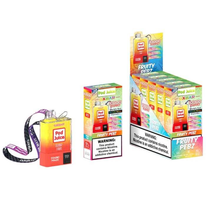 OXBar X Pod Juice Magic Maze Pro Disposable Vape - 10000 Puffs ...