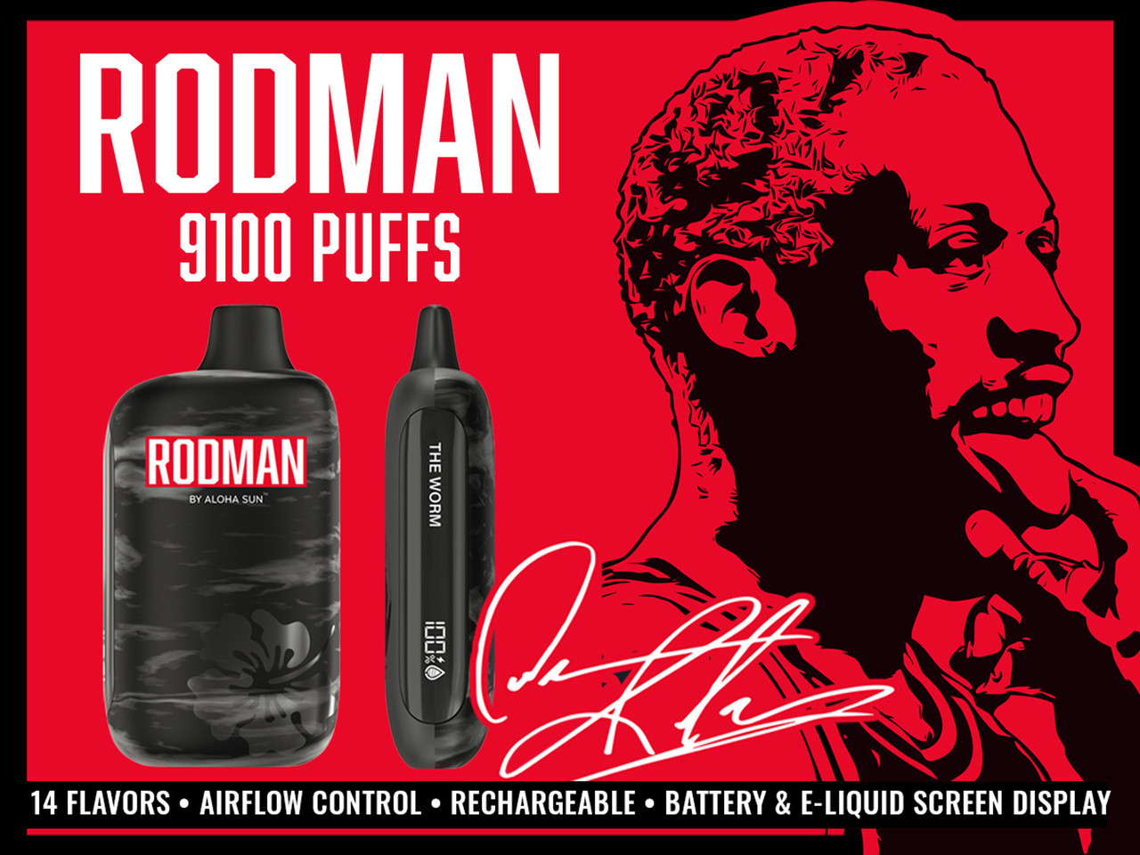 Rodman by Aloha Sun Vape | VapeRanger Wholesale