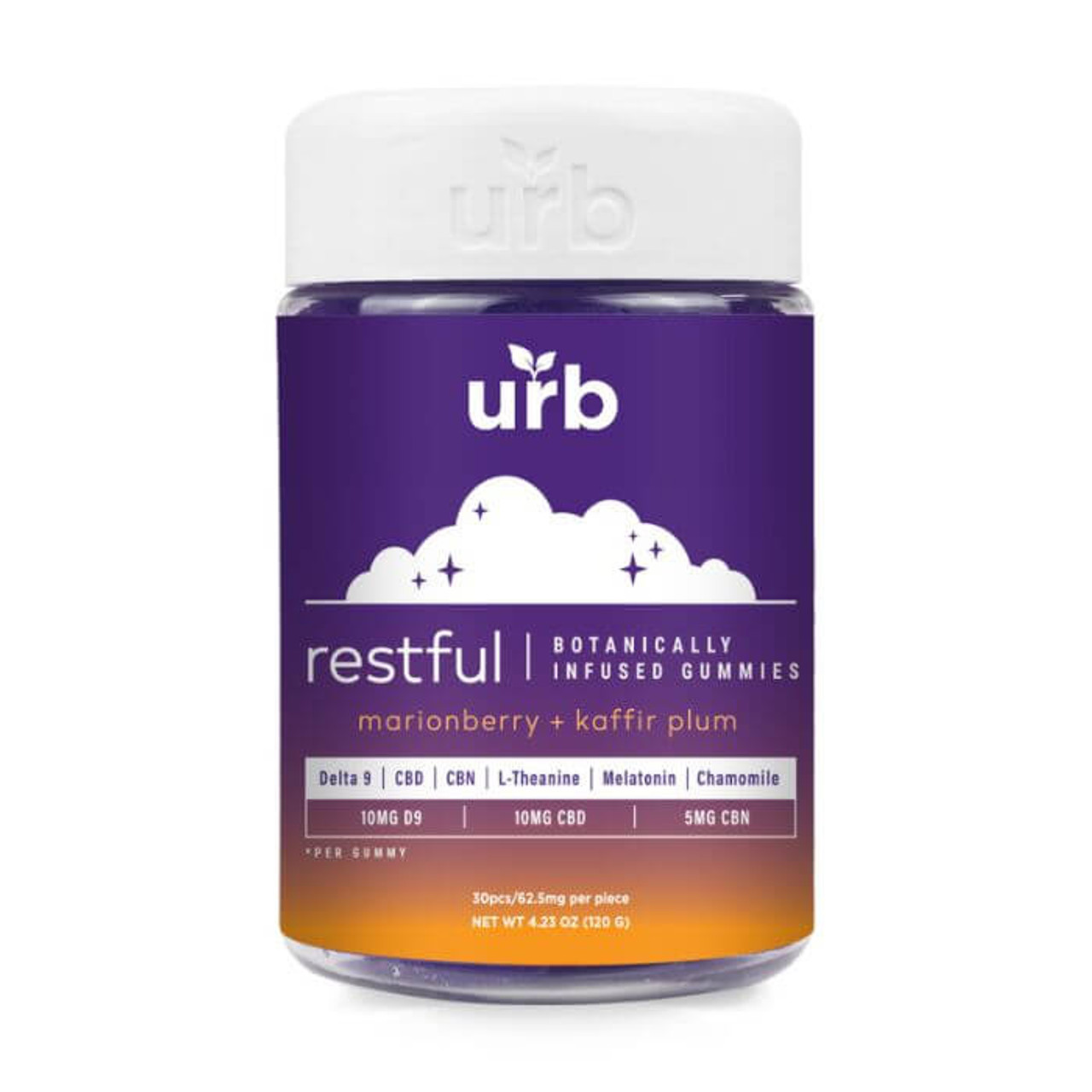 Urb Restful Delta 9 - CBD - CBN Gummies | VapeRanger Wholesale Urb Restful Delta 9 - CBD - CBN Gummies | VapeRanger Wholesale