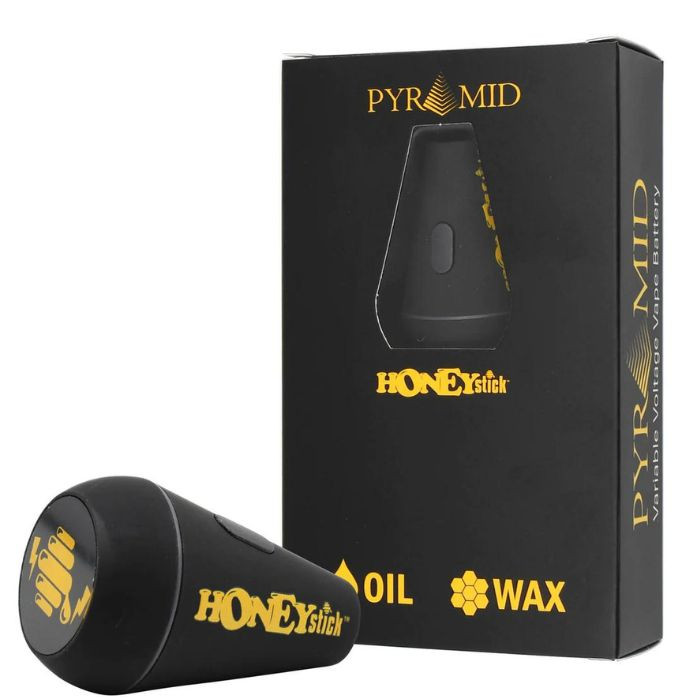 Honey Stick Pyramid 510 Thread Battery | Vaperanger Wholesale