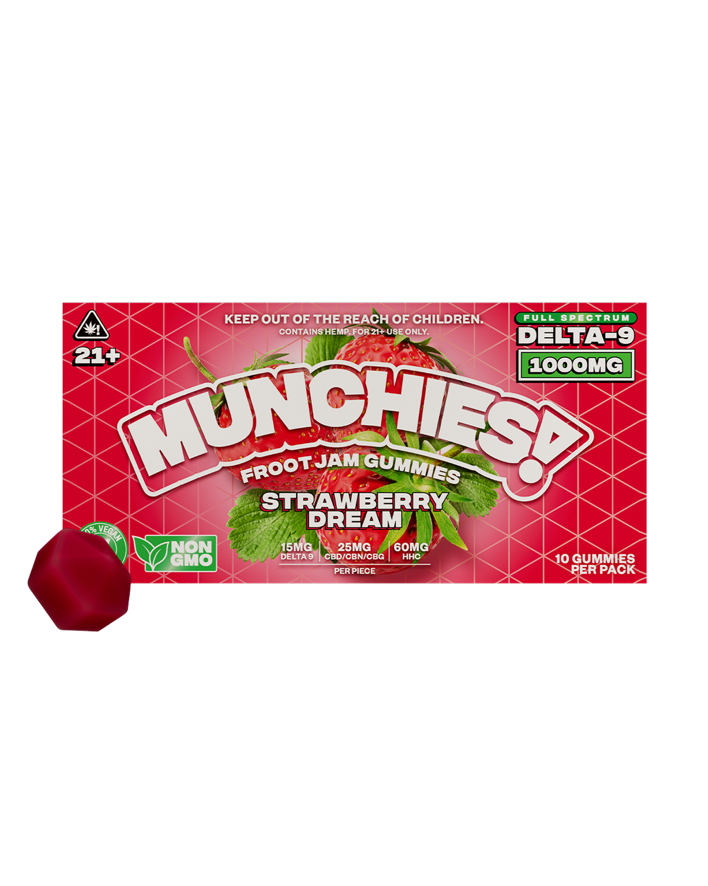Delta Munchies Froot Jam Delta 9 Gummies