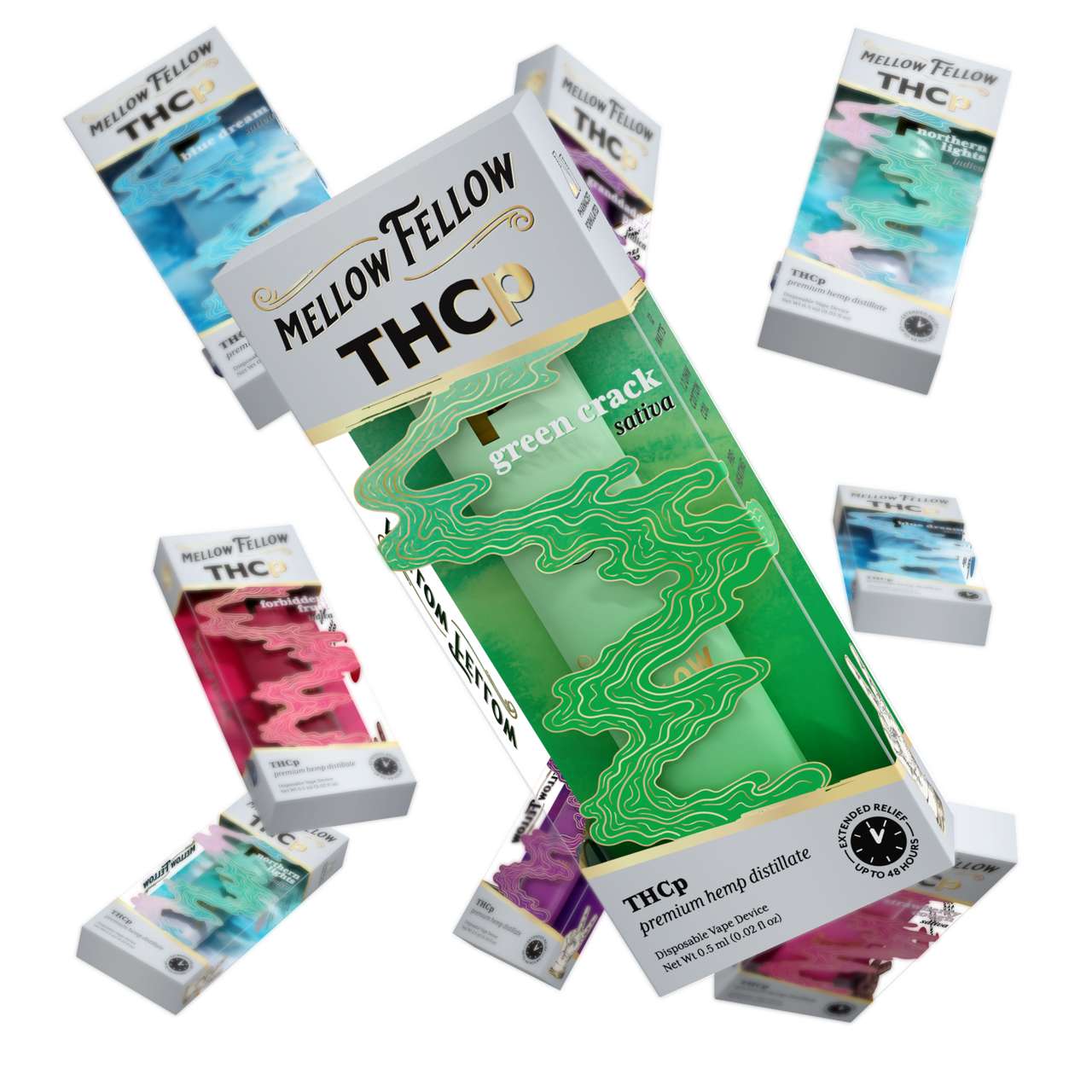 Mellow Fellow THC-P Disposable Vape 0.5G