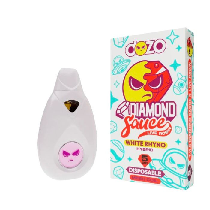 Dozo Liquid Diamonds Live Rosin Disposable Vape 5G | Vaperanger Wholesale