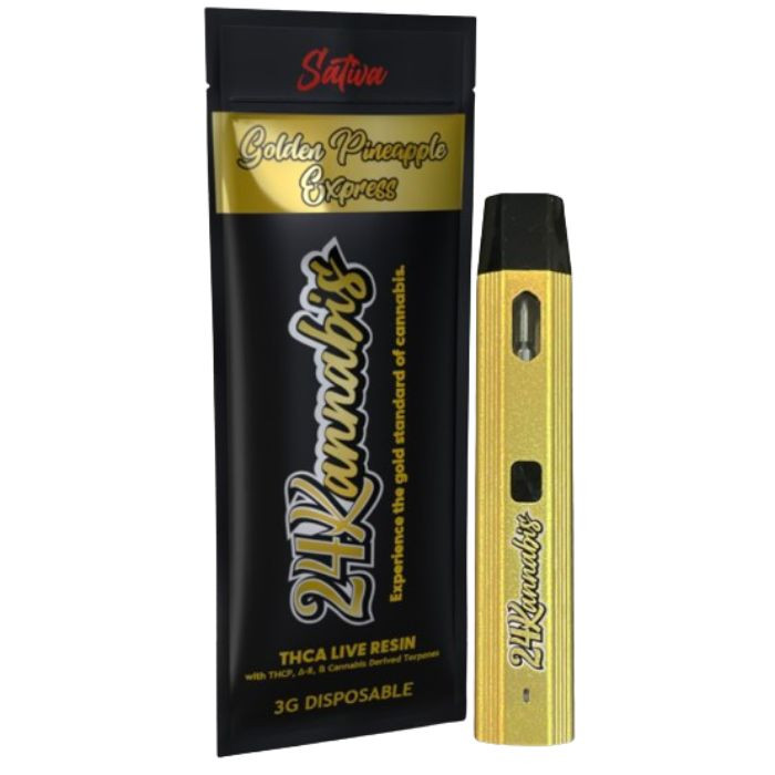24Kannabis THC-A Disposable Vape 3G | Vaperanger Wholesale