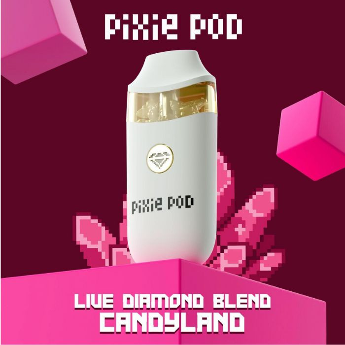 Pixie Dust Pixie Pod THCa Live Diamond Blend Disposable