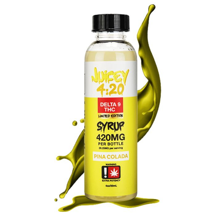 Juicey Delta 9 THC Syrup 420MG | Vaperanger Wholesale