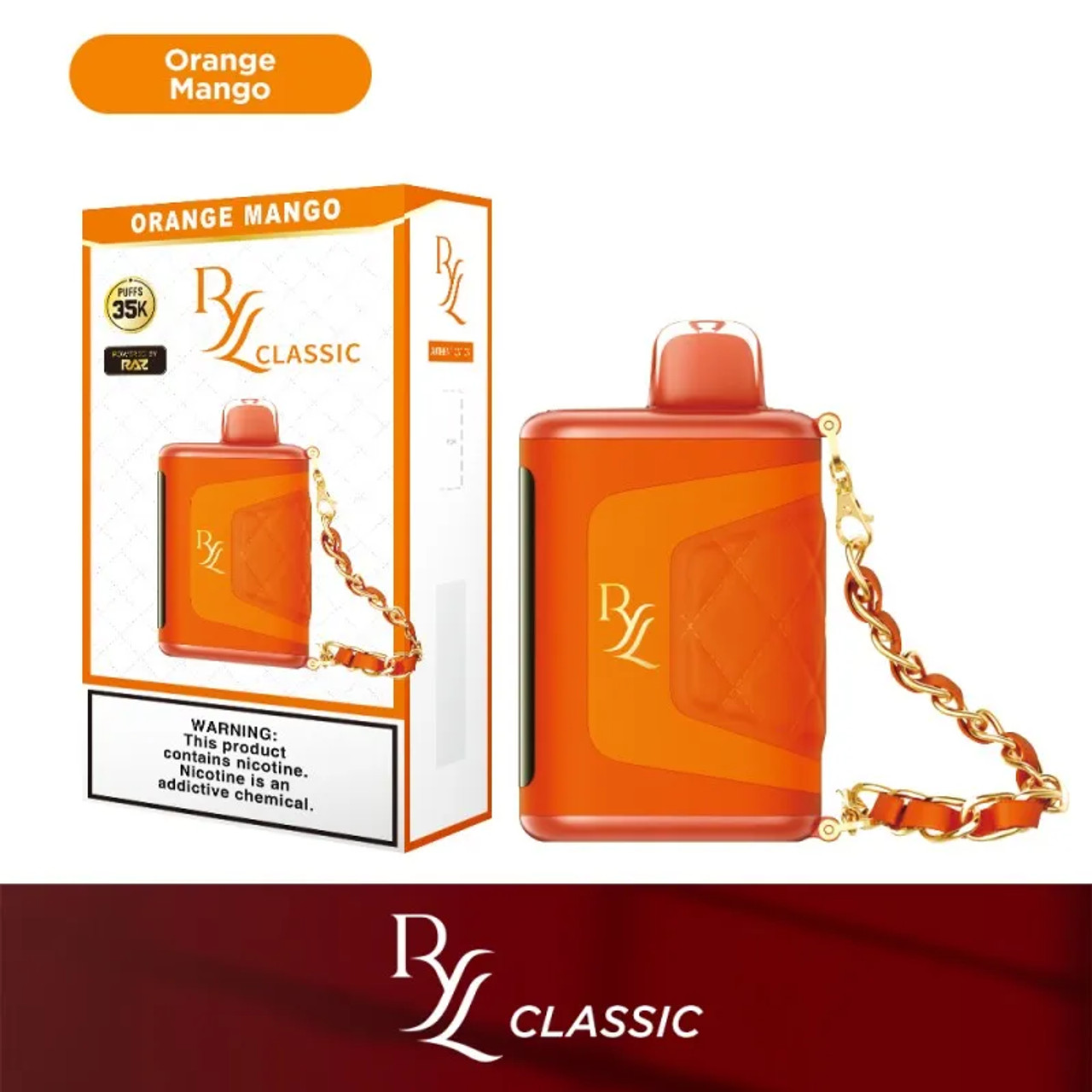 RAZ RYL Classic 35K Disposable Vape | VapeRanger Wholesale