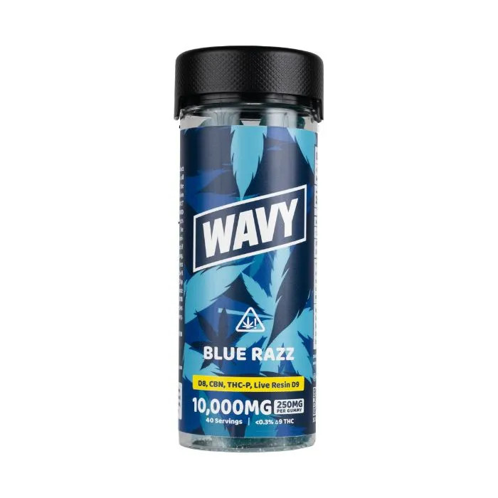 Wavy Delta 8 Gummies Jar | Vaperanger Wholesale