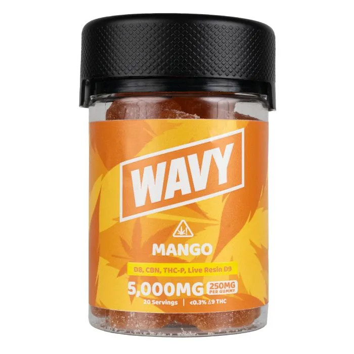 Wavy Delta 8 Gummies Jar | Vaperanger Wholesale