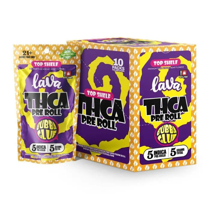 Lava Hemp THC-A Pre Rolls 5g | Vaperanger Wholesale