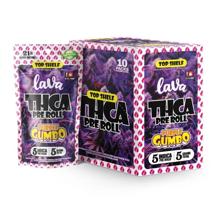 Lava Hemp THC-A Pre Rolls 5g | Vaperanger Wholesale