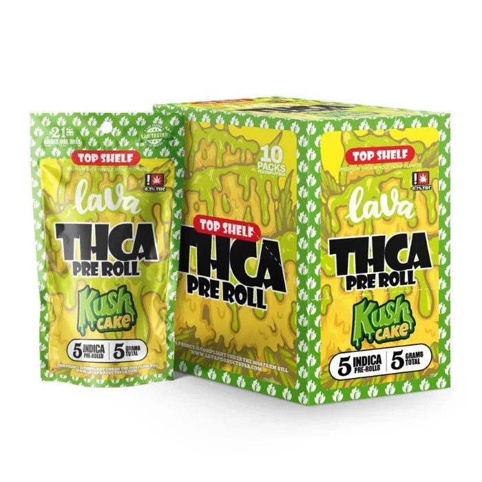 Lava Hemp THC-A Pre Rolls 5g | Vaperanger Wholesale