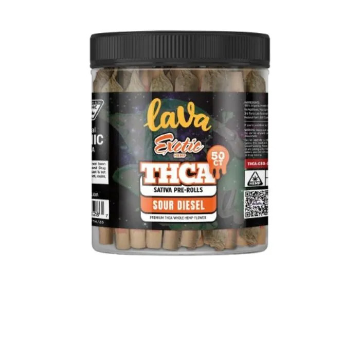 Lava Hemp THC-A Pre Rolls Jar | Vaperanger Wholesale
