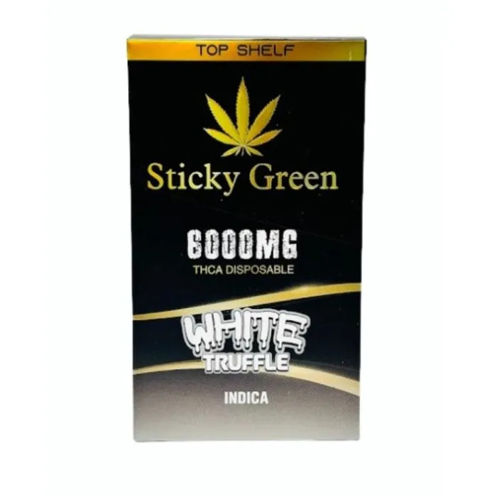 Sticky Green Top Shelf Disposable 6G THCA | VapeRanger