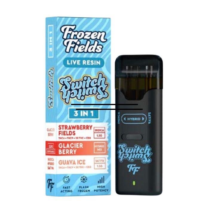 Frozen Fields Switch 3 in 1 THC-A Vape 3.5G | VapeRanger
