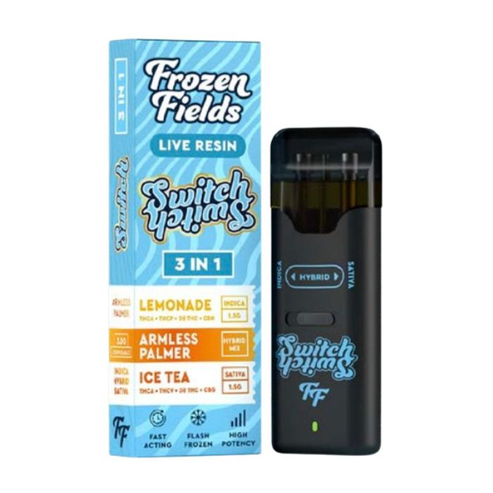 Frozen Fields Switch 3 in 1 THC-A Vape 3.5G | VapeRanger