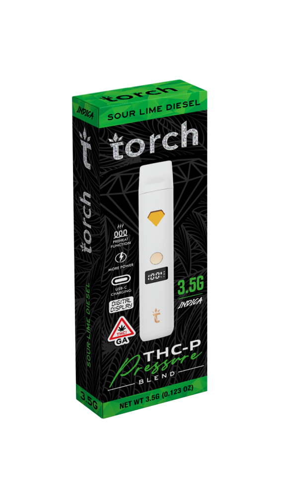 Torch Digital Pressure THCP Blend Disposable 3.5G | Vaperanger Wholesale